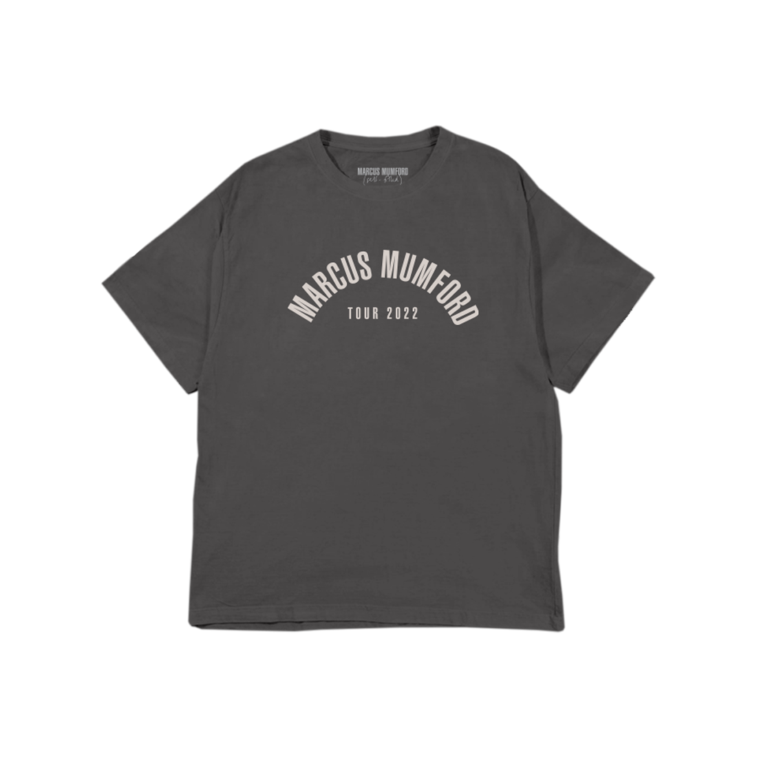 Arched Logo Tour 2022 Dateback Tee - Marcus Mumford Official Store